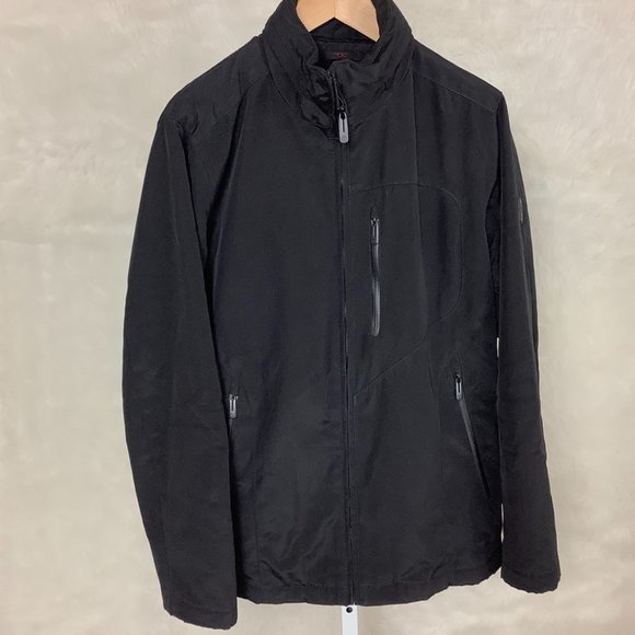 Tumi | Jackets & Coats | Tumi Tech Mens Black Stow Away Hood Insulated ...